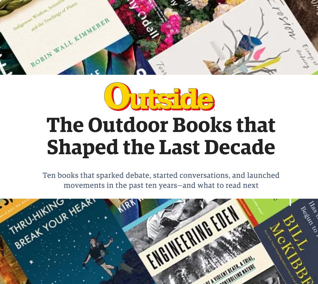 Outside names Engineering Eden one of ten outdoor books that shaped the ...